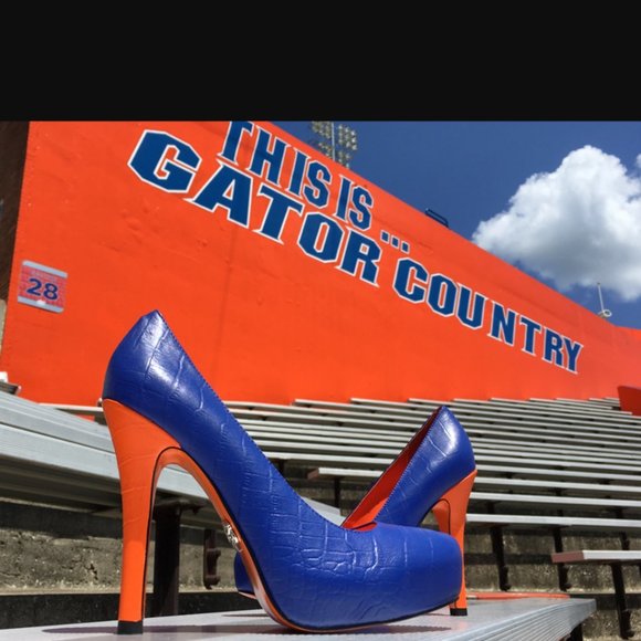 Fan Feet | Shoes | 85 Sized 6 University Of Florida Gators Blue Swamp ...